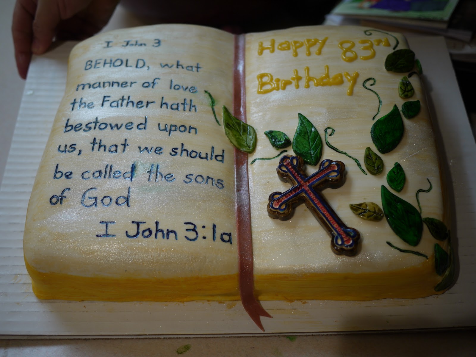 Pembroke Lane: My Grandfather's83rd Birthday, His Bible Cake and a Home ...