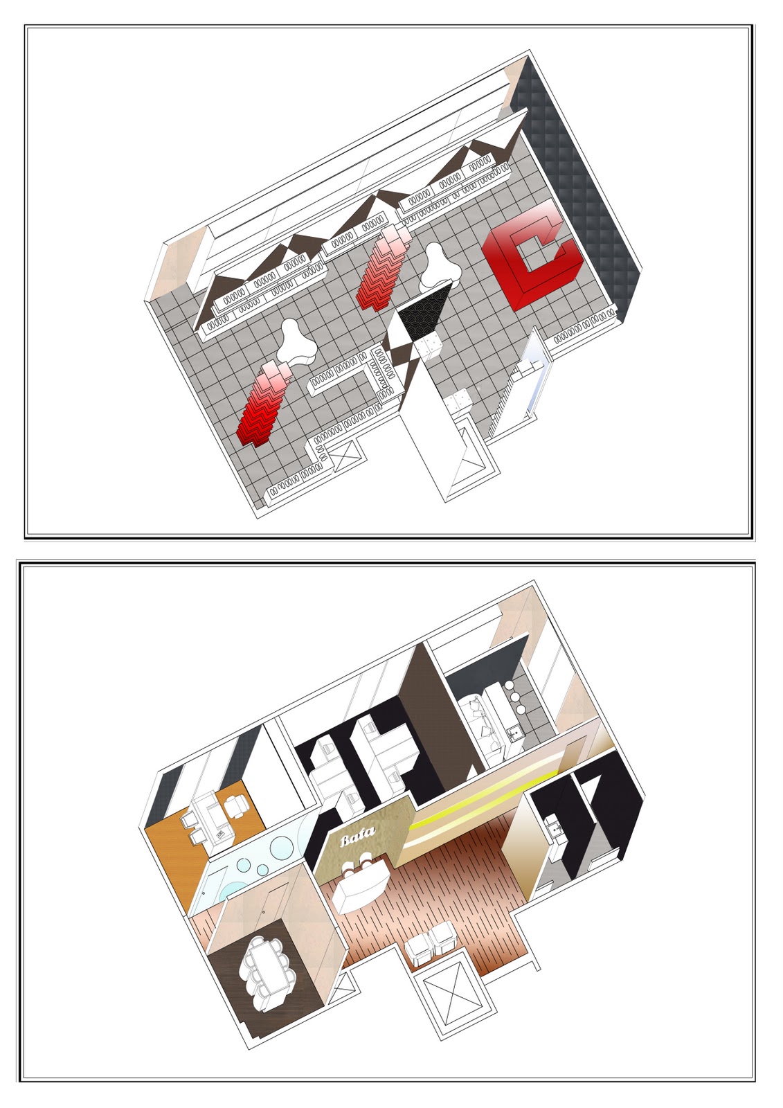 I'm Future of Interior Designer: :: Upgrading Interior of The Bata Shoe ...