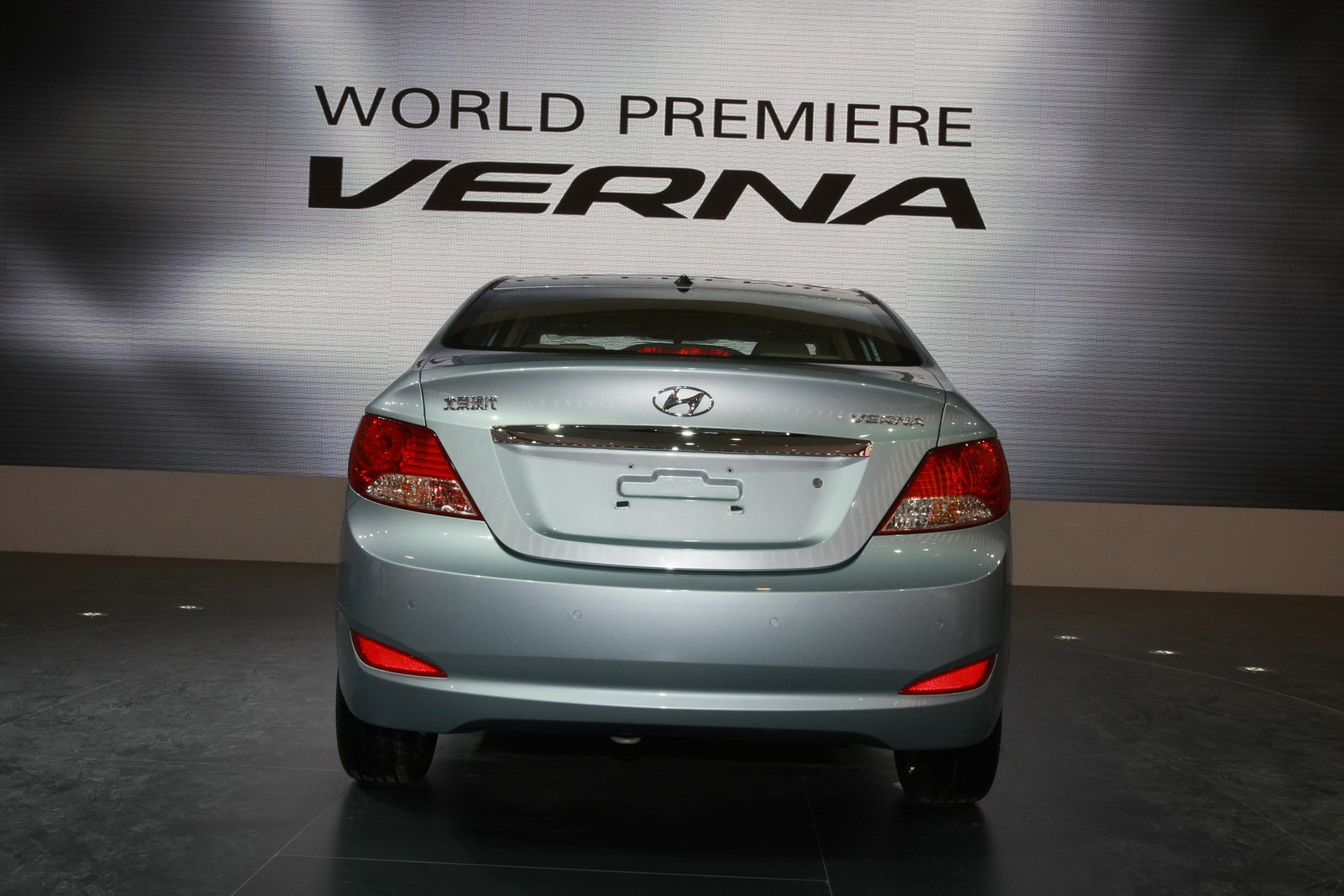 THE CAR: New Hyundai Accent (Verna): Mini-Me Sonata Debuts at Beijing ...