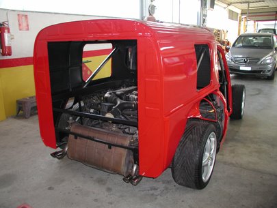Insane Citroen 2CV built atop Ferrari F355 Chassis Complete with 3.5 ...