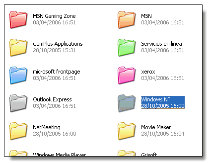 Introduccion al Internet: LA CARPETA DE WINDOWS