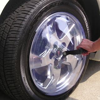 Tire detailing: Zanes wheel shield