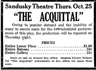 Sandusky History: The Acquittal, presented by the Singara Grotto