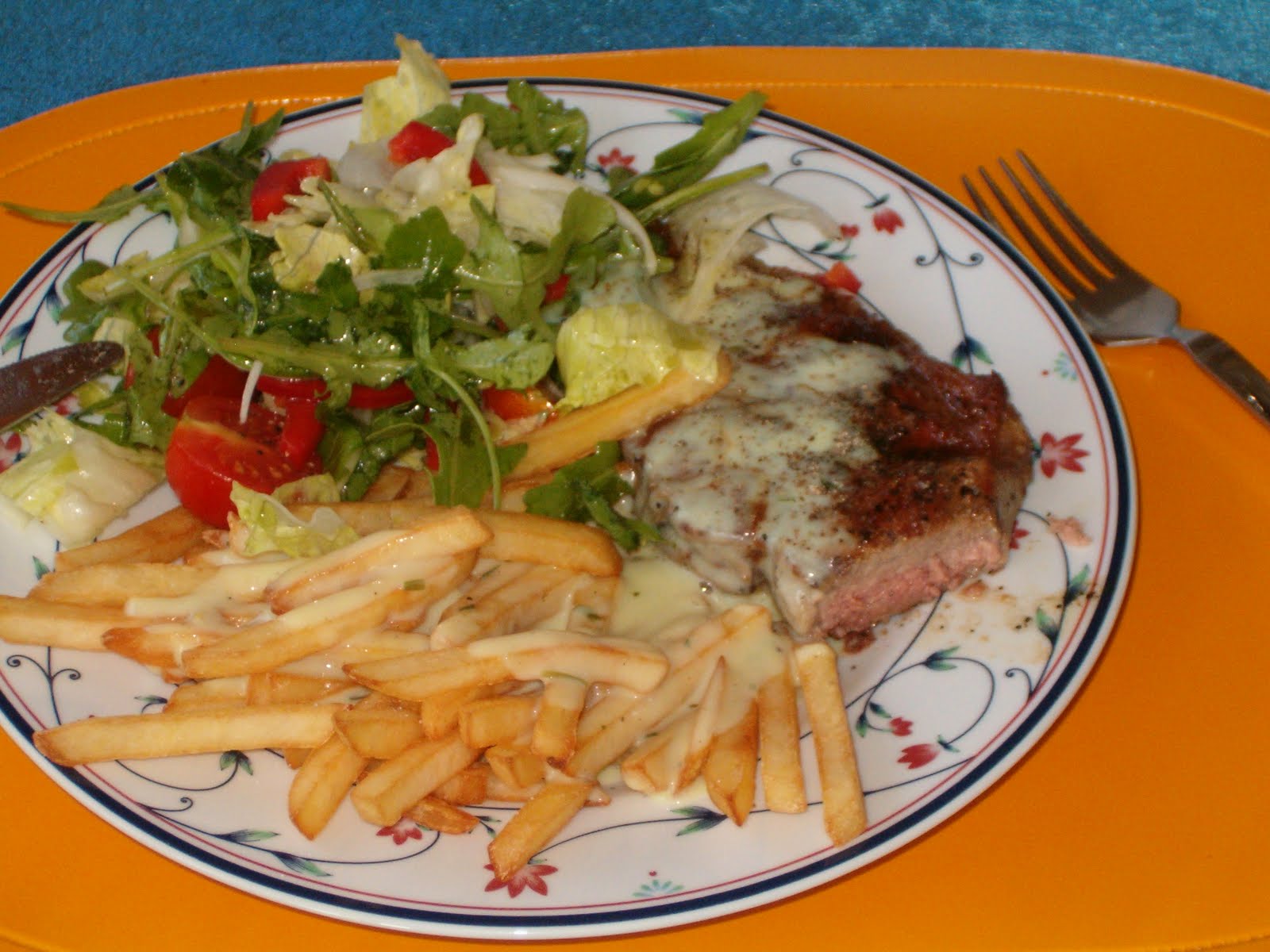 COOKING FREAK.: Beef steak with french fries