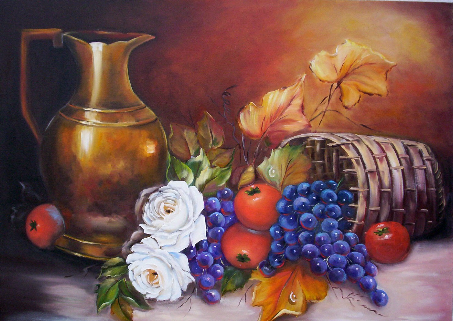 REGINA J SCHWINGEL - PINTURAS: NATUREZA MORTA 67