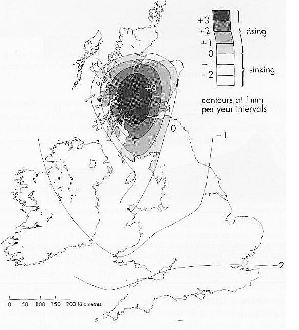 Stonehenge and the Ice Age: On postglacial rebound and relative sea-level