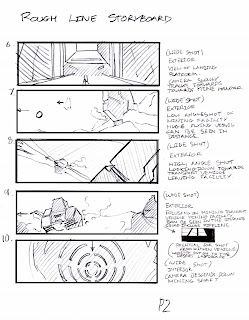 Animated Environments: Storyboard Sequence