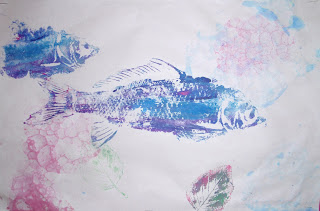 Chin Colle: Colorful Gyotaku