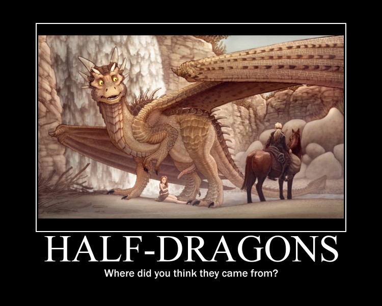 The Looney DM: Half-Dragons