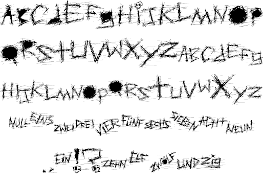 Emotion Explorer: Some Examples of Angry Fonts