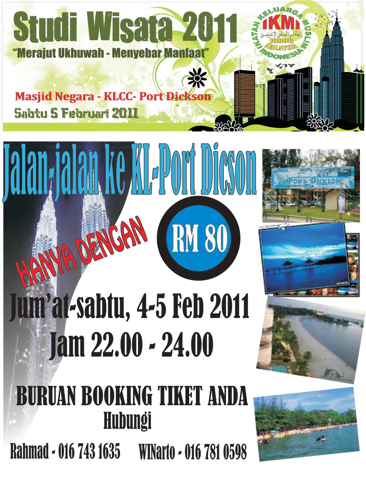 IKMI Pasir Gudang Web: RIHLAH IKMI tour de KL
