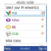 LR tecnologia: eBuddy Mobile Messenger para Nokia 2.2.0 Beta