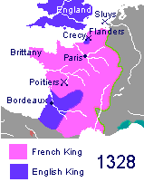 The 100 Years' War Between France & England