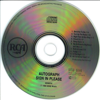 Las Galletas de Maria: Autograph - Sign In Please (1984 US)