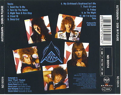 Las Galletas de Maria: Autograph - Sign In Please (1984 US)