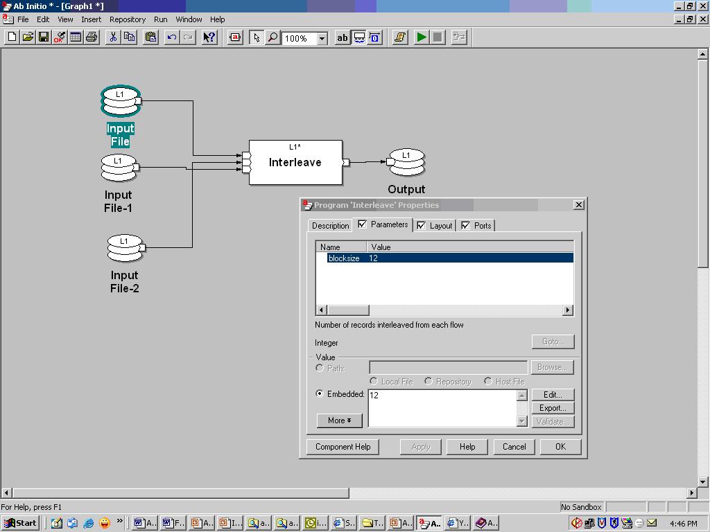 AB INITIO TUTORIALS: Departition Components