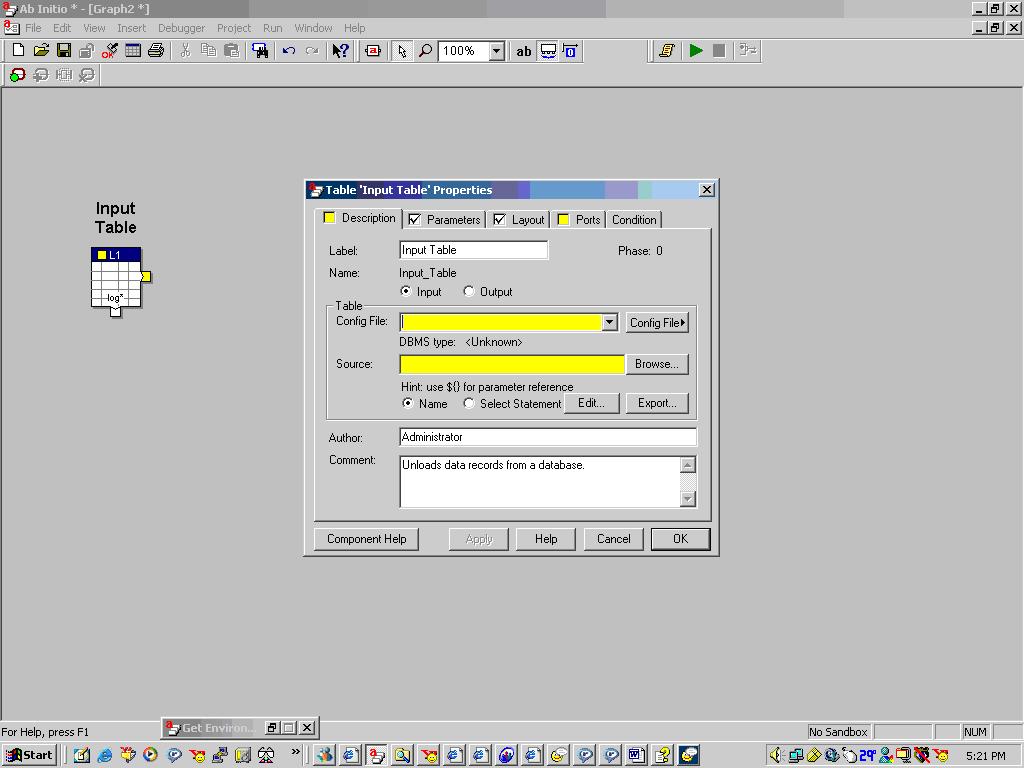 AB INITIO TUTORIALS: Database Components