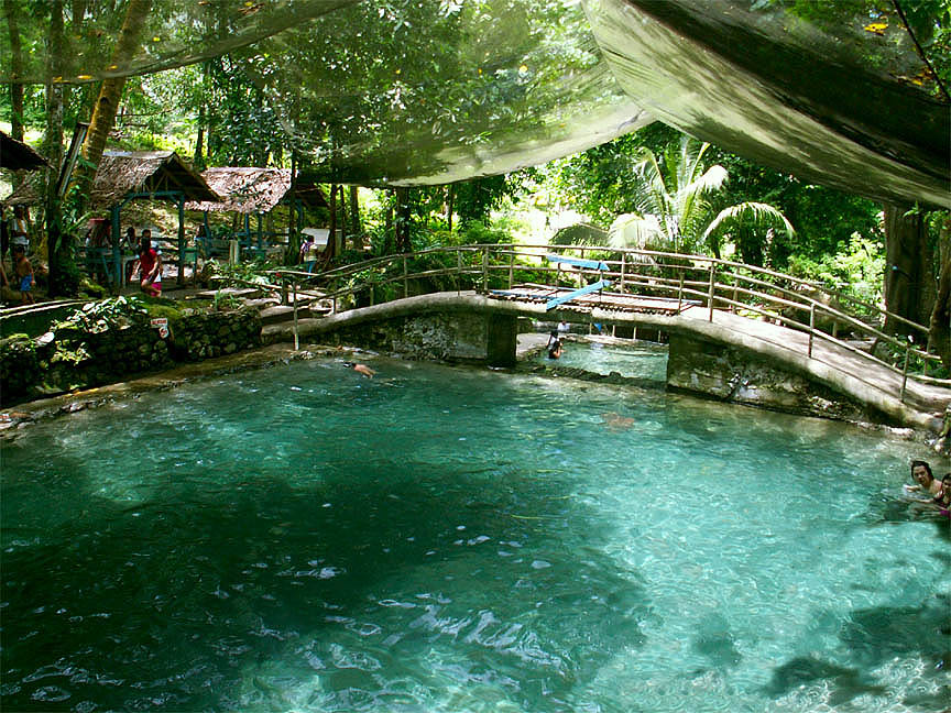 Philippines tourist destination: hot spring camiguin