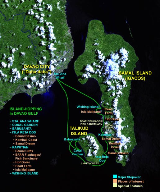 Philippines tourist destination: Isla Reta Talicud Island