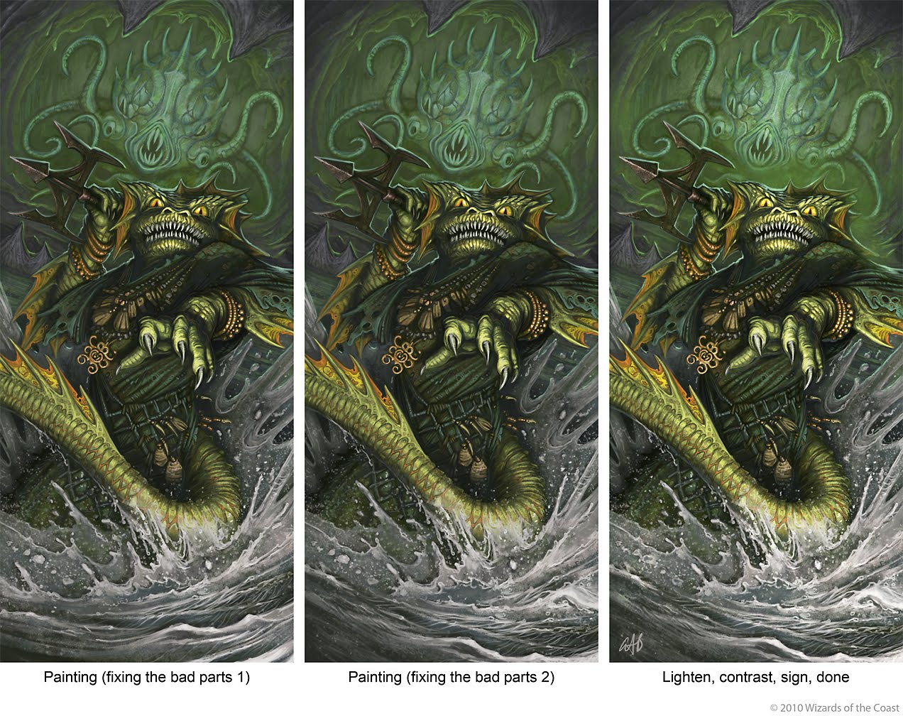 The DOODLES, DESIGNS, and aRT of CHRISTOPHER BURDETT: Sea Demon's ...