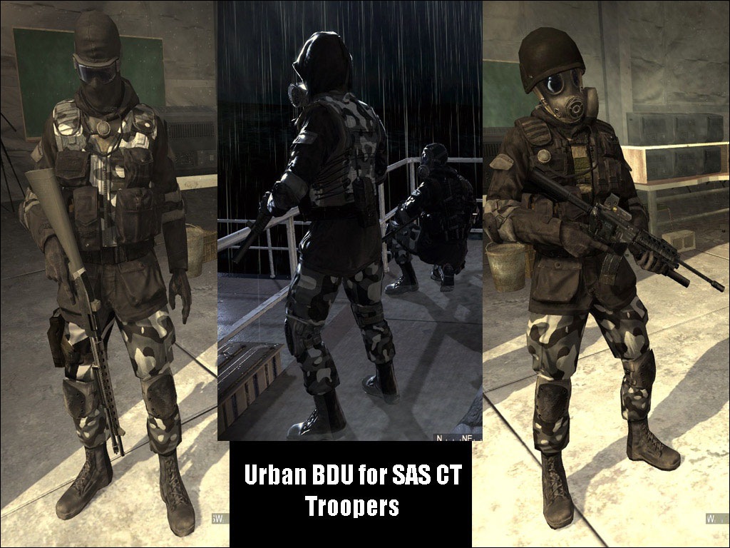 Games PC: Skin Do SAS do call of duty 4