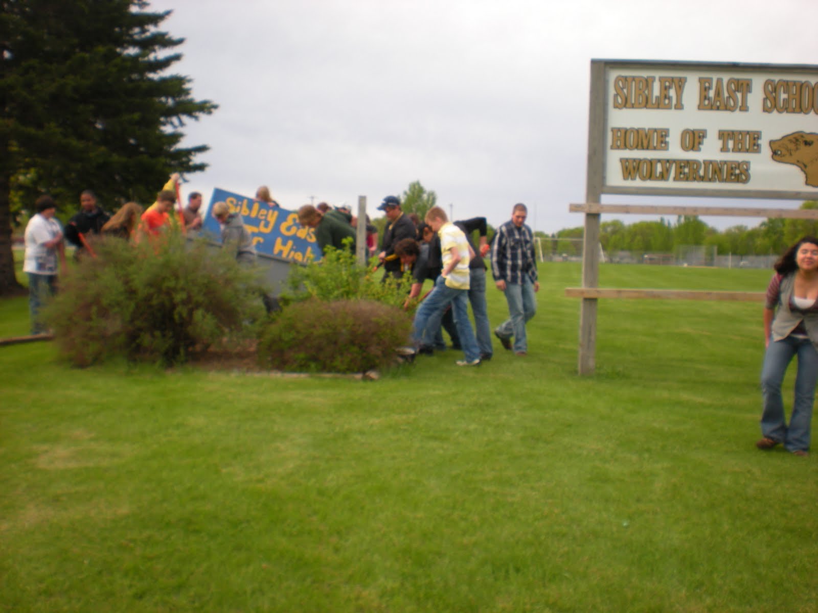 Sibley East Ag Program & FFA Chapter: 9th Grade Landscaping Project