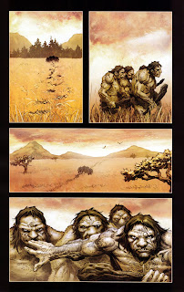 NeanderFollia: Els neandertals de Frank Frazetta