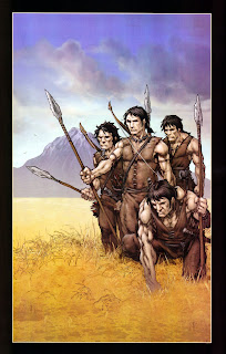 NeanderFollia: Els neandertals de Frank Frazetta