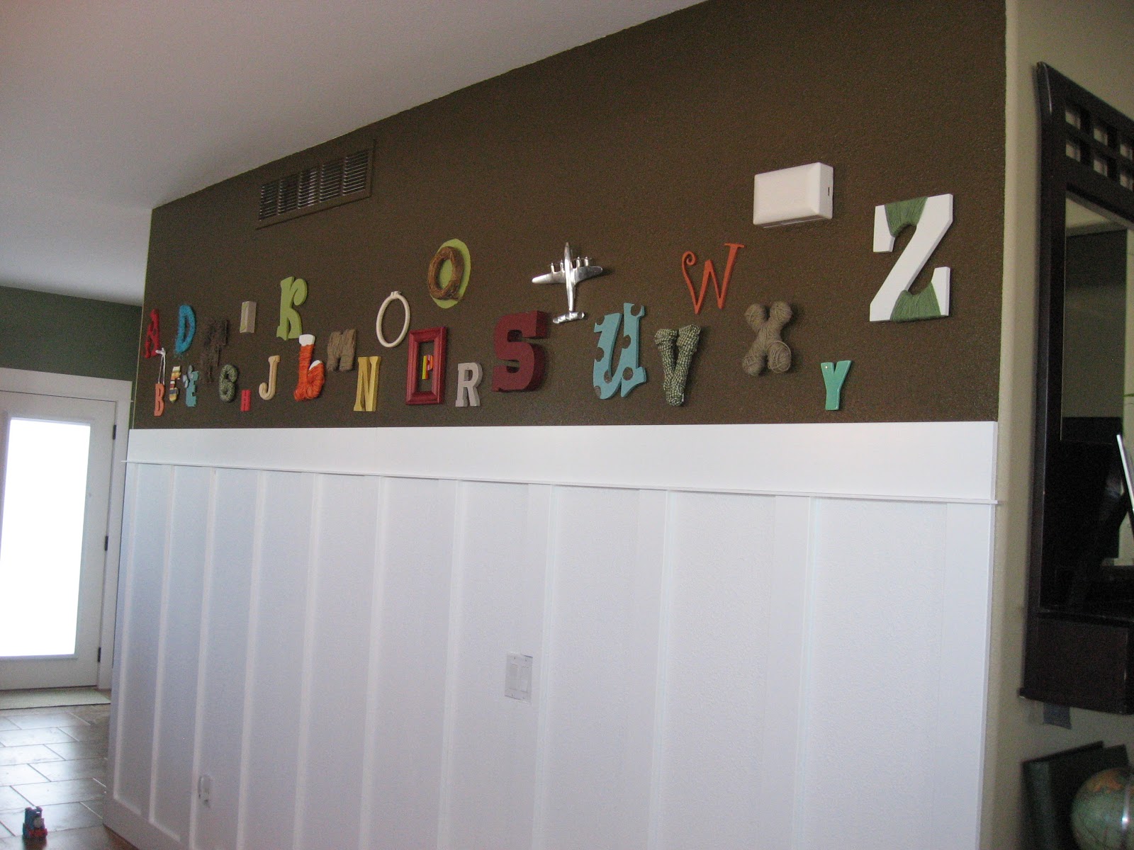 Girl in Air BLOG: Alphabet Wall