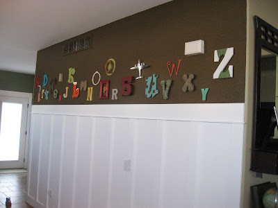 Girl in Air BLOG: Alphabet Wall