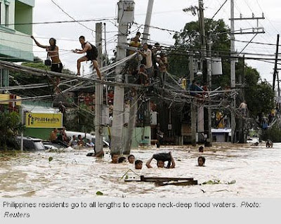 Popular Manila: Typhoon Ondoy (Tropical Storm Ketsana) Submerges Manila