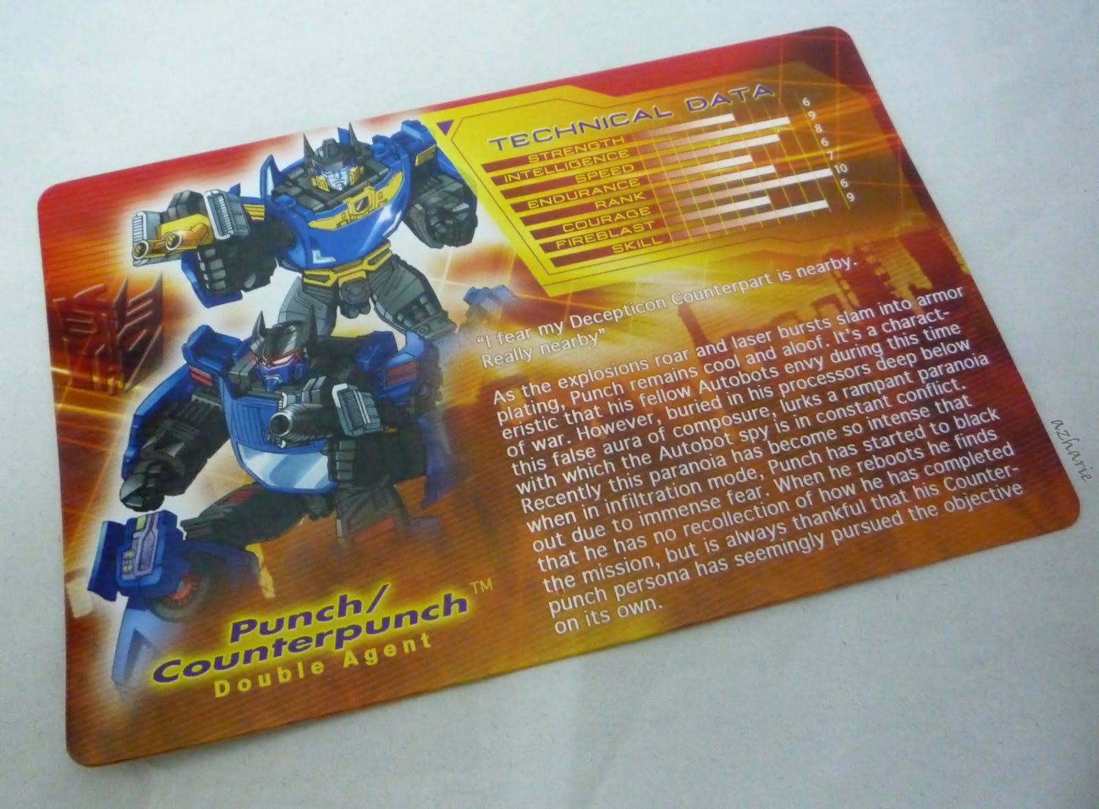 t r a n s f o r a w e s o m e: Punch/Counterpunch TFCC Timelines (Box ...
