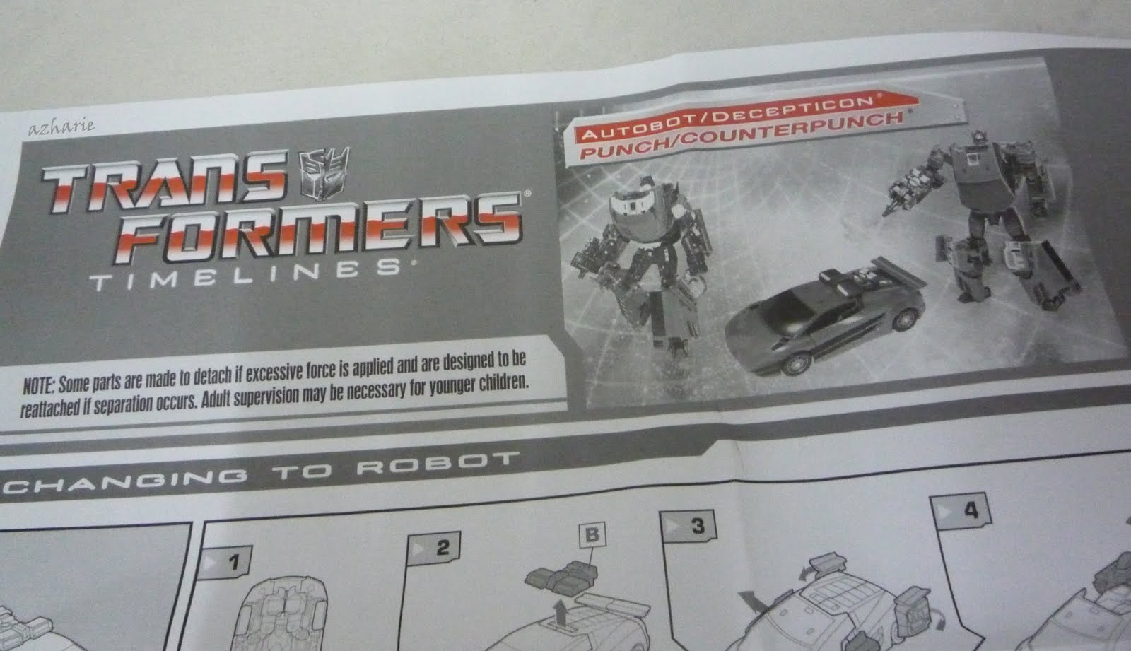 t r a n s f o r a w e s o m e: Punch/Counterpunch TFCC Timelines (Box ...