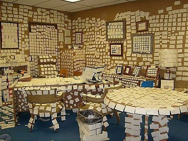 All The Fun Facts....: Amazing Funny Office Workspace Decoration ...