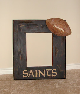 LaTeDa Designs: New Orleans Saints Picture Frame