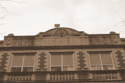 Rabbit Run Cottage: Roosevelt High School Dayton, Ohio