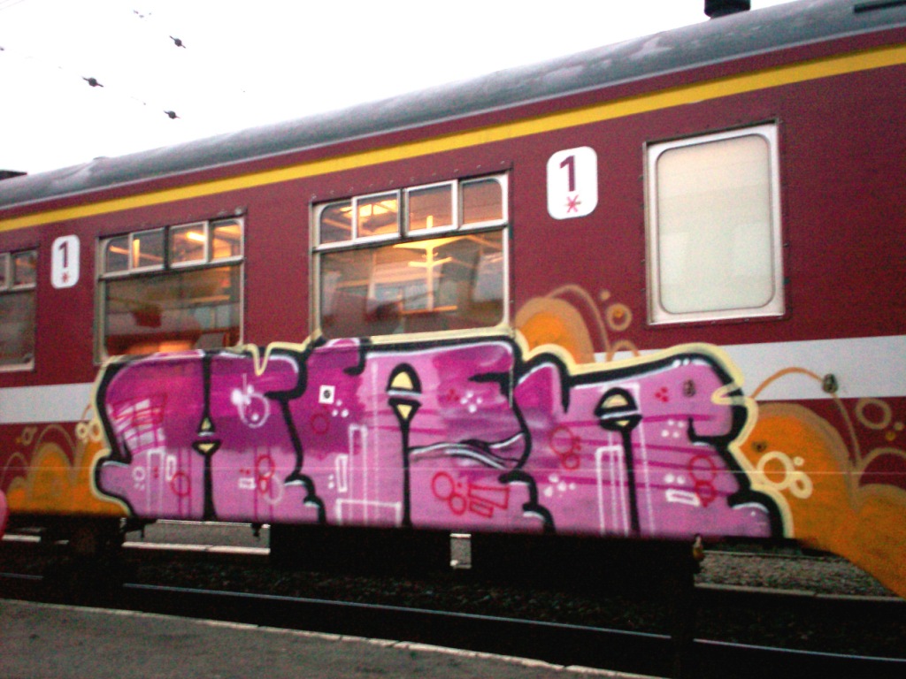 all in graffiti: Graffiti art