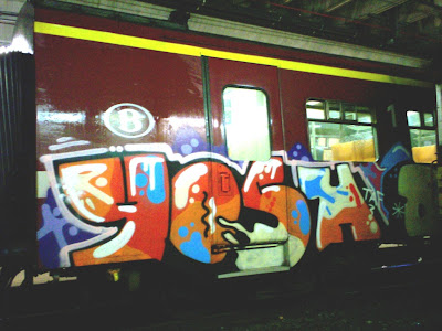 YOSH Art on Train