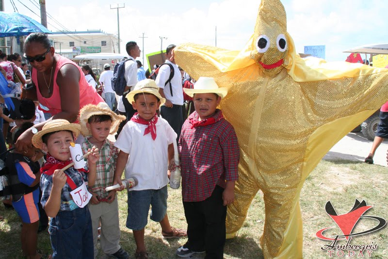 Schools Parade on Intl' Literacy Day - Ambergris Caye Belize Message Board