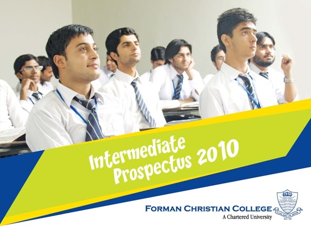 Admissions: Intermediate 1st year at FC College