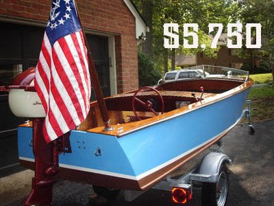 Brad: Chris Craft Boat Kit PDF Wooden Boat Plans