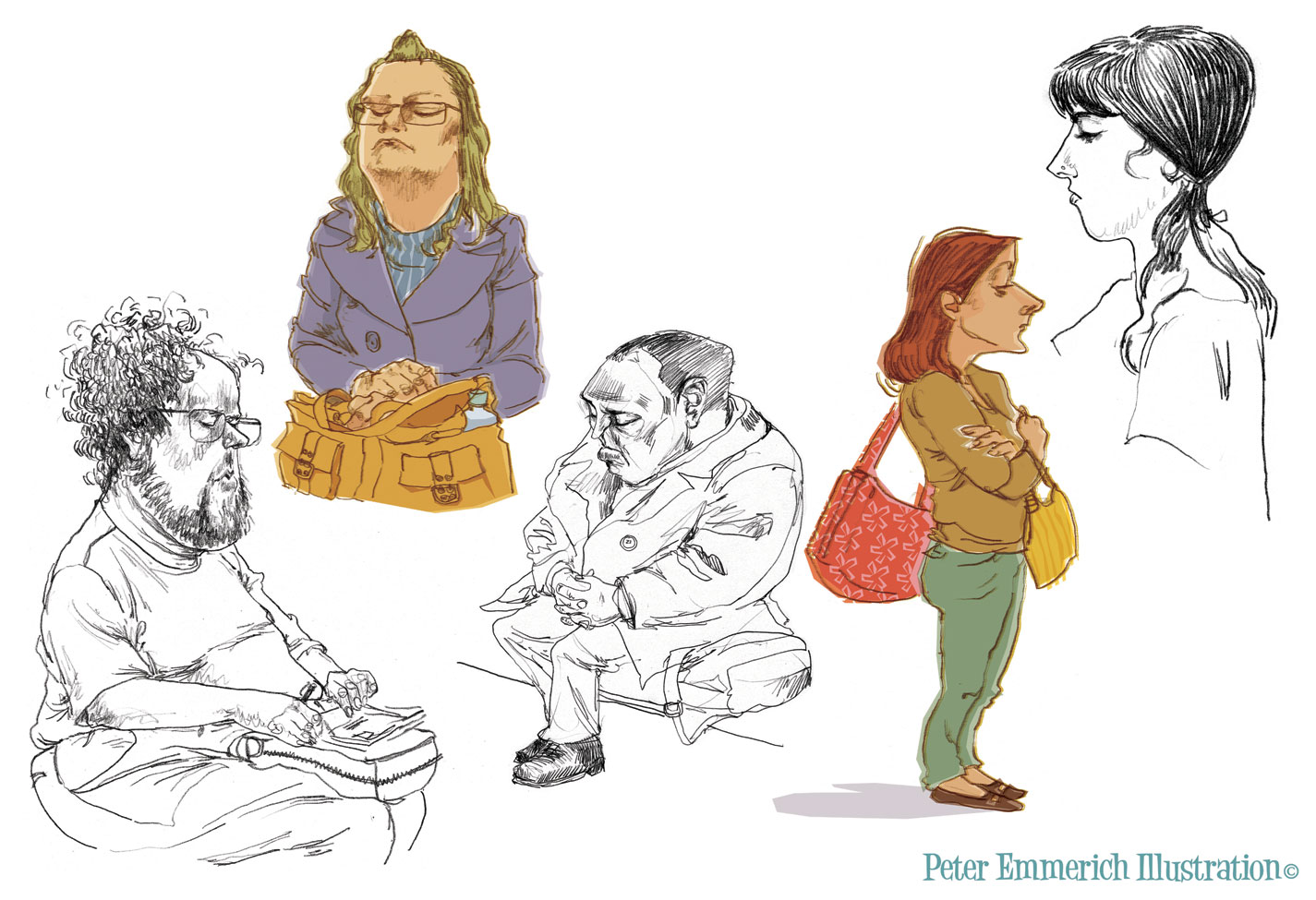 Peter Emmerich Visual Development: Life Drawing/Sketchbook/Personal Work
