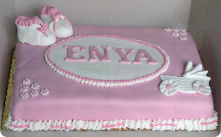 Snooky doodle Cakes: Enya's Baptism cake