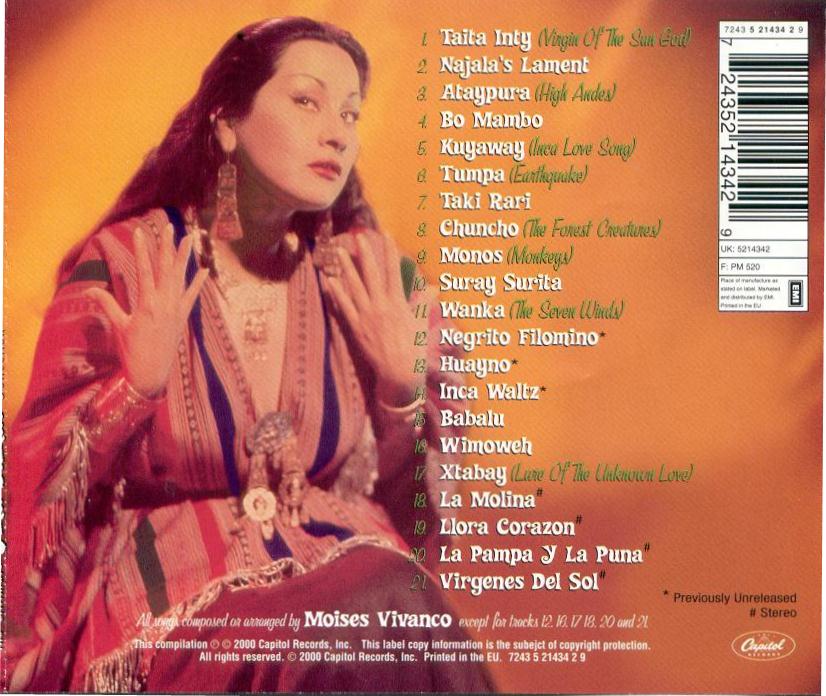 Musica Popular Andina Peruana: Yma Sumac - The ultimate collection