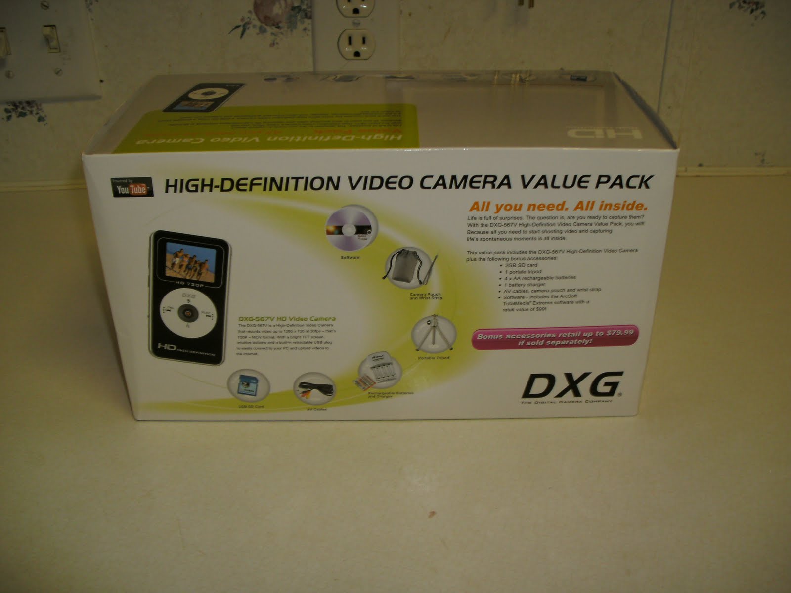 Digital-Tech Reviews 09: DXG-567V HD Mini Digital Camcorder Review
