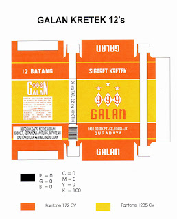 redesign package rokok GALAN