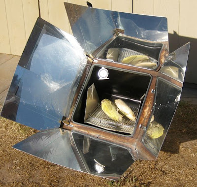 solar oven chef: All American Solar Dinner