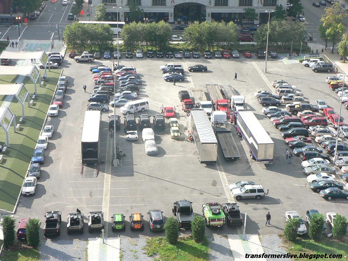 Transformers Live Action Movie Blog (TFLAMB): Transformers 3 DC Parking ...