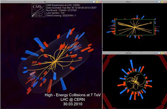 Bouillons de Cultures: Une collision de 7 TeV au CERN