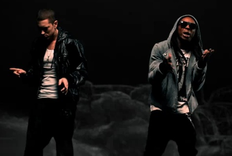 The Rabbit's Rabbit: New Video... Lil Wayne & Eminem 'No Love'
